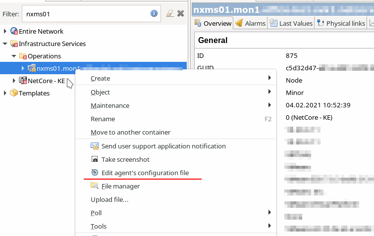 Unimus & NetXMS - how to monitor and trigger Unimus jobs in NetXMS